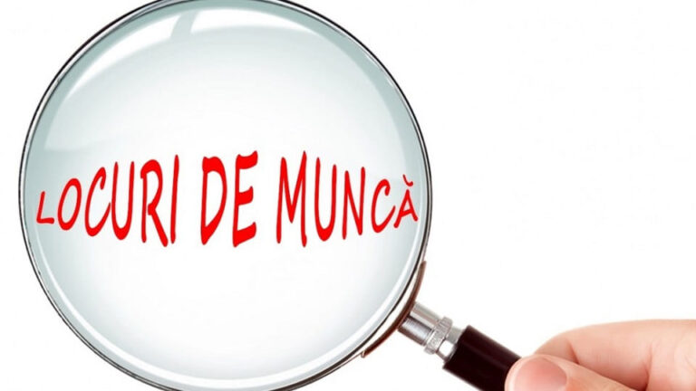 Locuri de muncă disponibile în comuna JIDVEI, la data de 23 iunie 2026